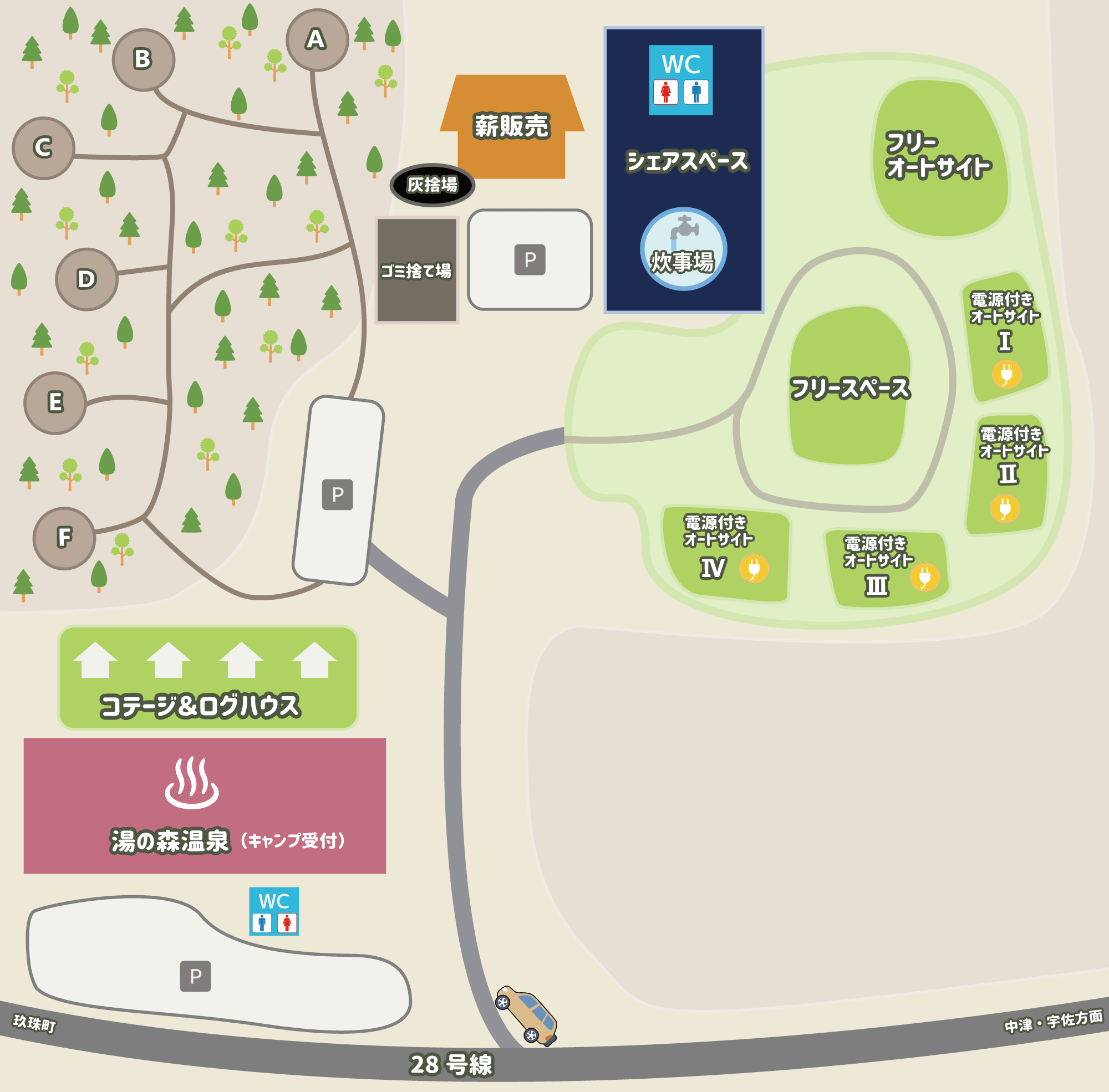 yunomori_map | PANDA CAMP