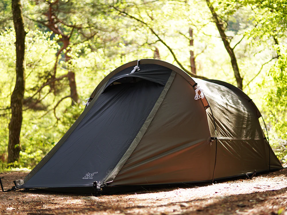 FUTURE FOX「FOX-BUCHE（フォックスブッシュ）」ソロ向けトンネル型テント登場 | PANDA CAMP