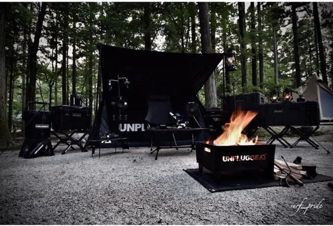 UNPLUGGED CP「スチール 焚火台 BEATS」唯一無二のカッコ良さ – PANDA CAMP